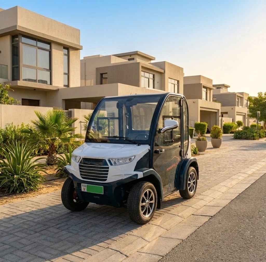 Luxury 2-Seater Electric Golf Cart with AC Drive